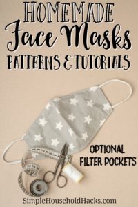 DIY Face Mask Patterns in Styles for the Whole Family