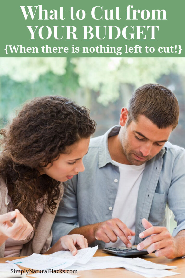 What to Cut from Your Budget When There is Nothing Left to Cut
