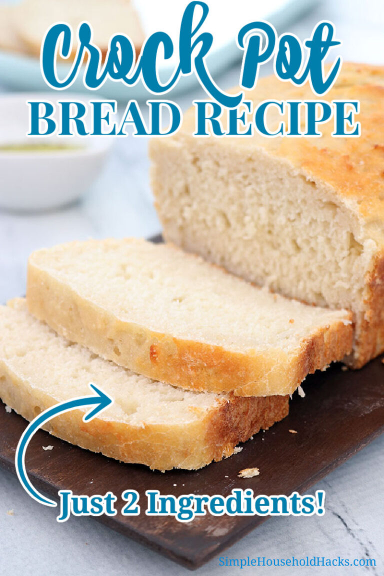 Crockpot Bread Recipe - Easy 2-Ingredient Bread Recipe